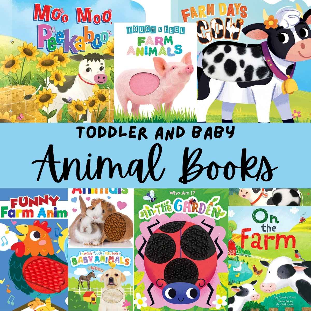 Books About Animals for Toddlers and Babies - Blessed By Motherhood