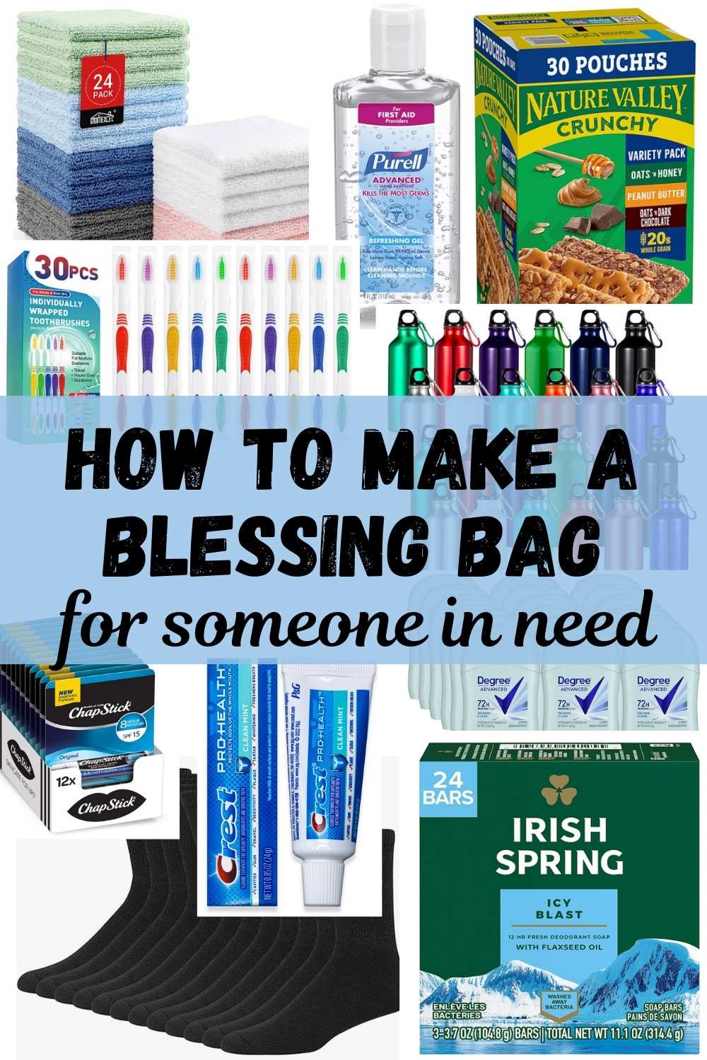 How to Make Blessing Bags for the Homeless (Guide) - Blessed By Motherhood